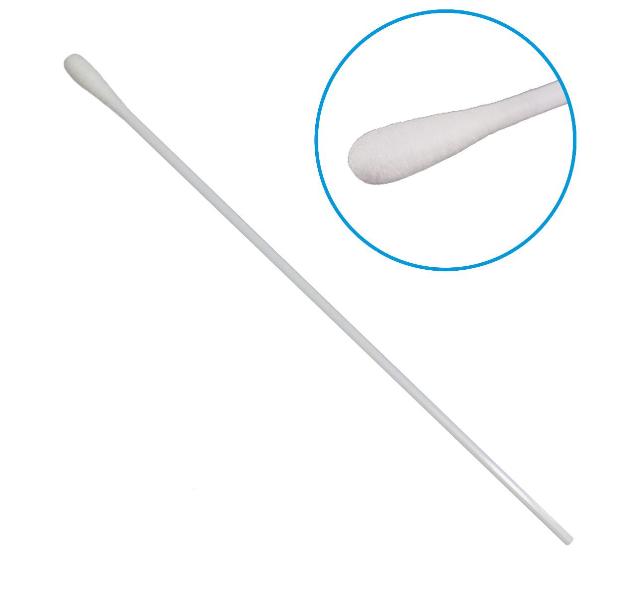 Swab - Rayon Estéril Haste Plástica