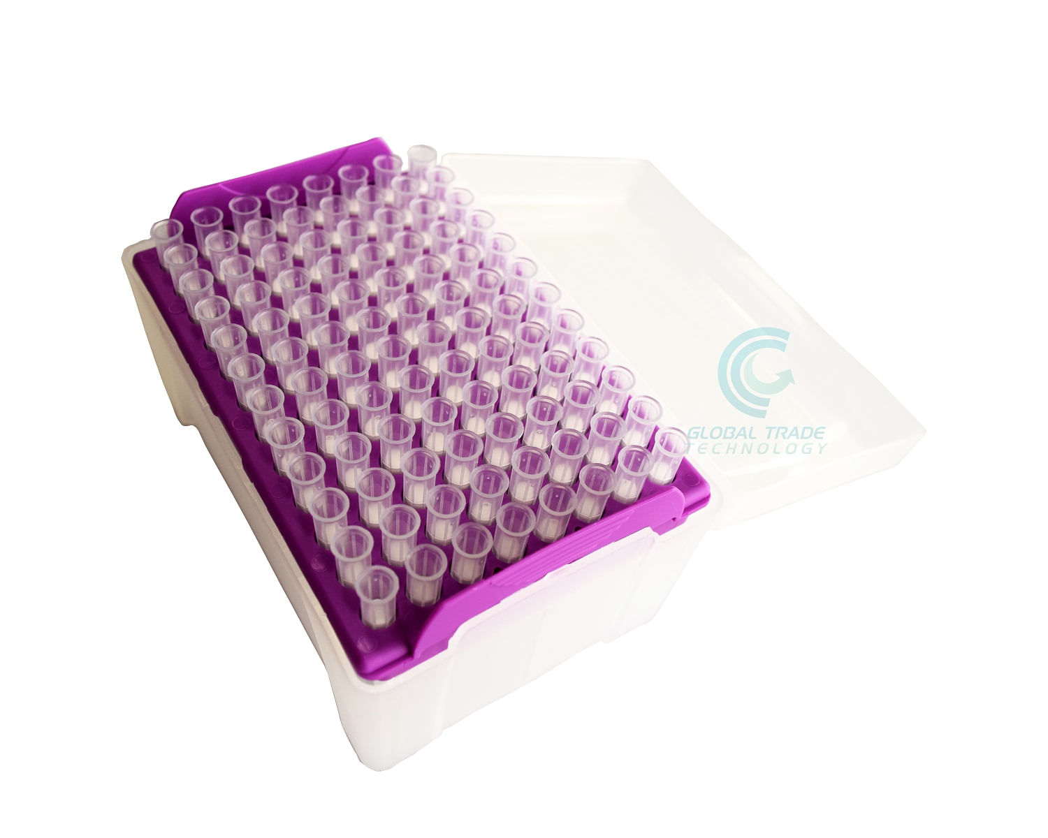 Ponteira 200ul com filtro Estéril Livre Dnase Rnase Rack