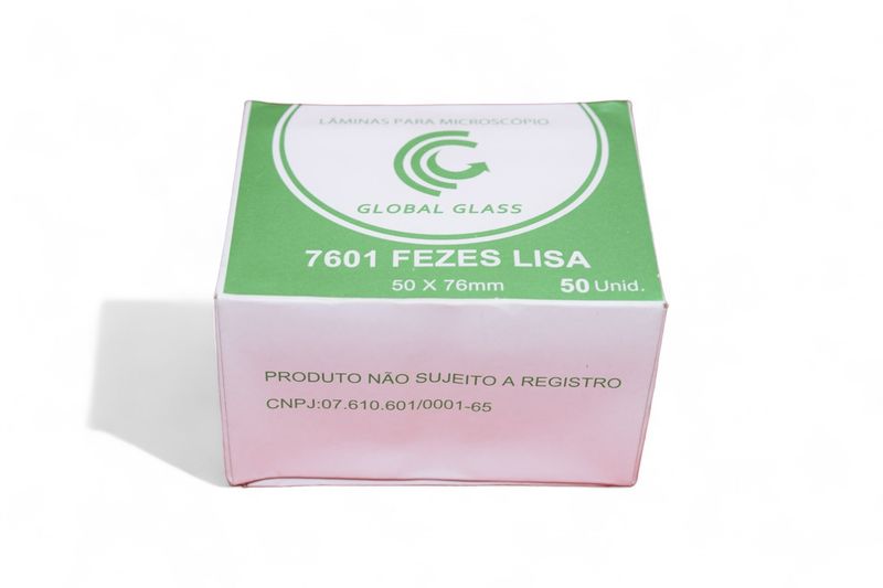 Lâmina Lisa - Para Exame de Fezes