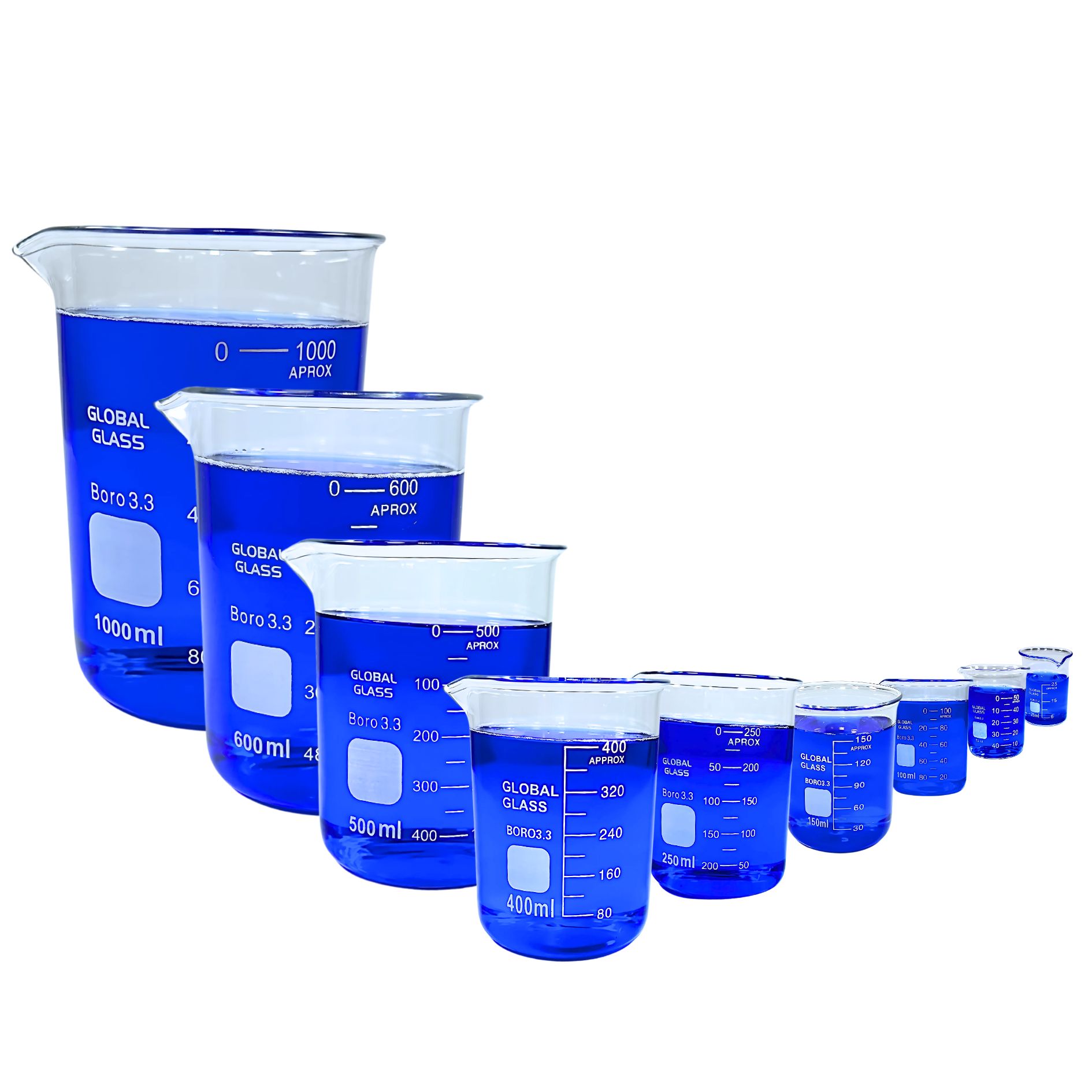 Béquer para Laboratório - Forma Baixa 100ml - Griffin